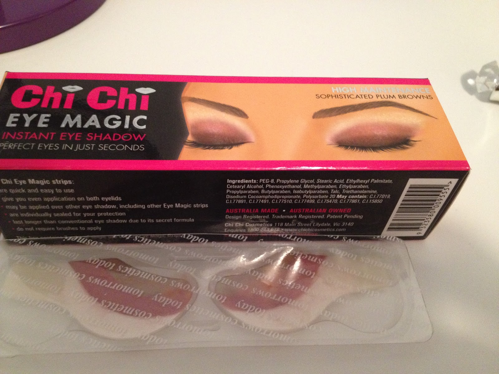 Beauty with Belinda: Chi Chi Eye Magic - Eyeshadows made easy!
