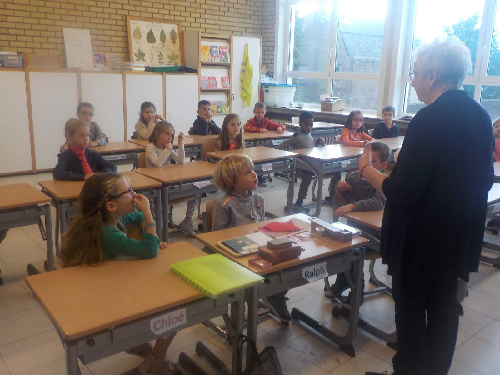 Klas 2B: De school vroeger en nu