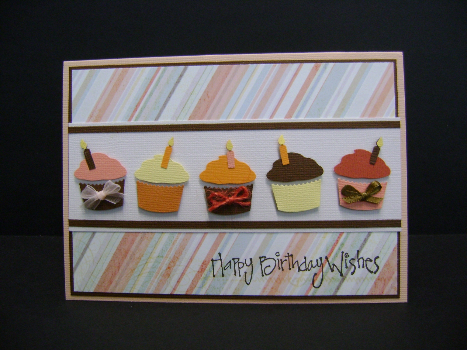 Stamped Designs Blog: Cupcake Birthday Card...