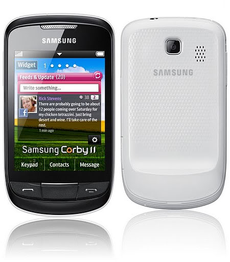 Samsung Corby 2 review and specifications | Specifications and review