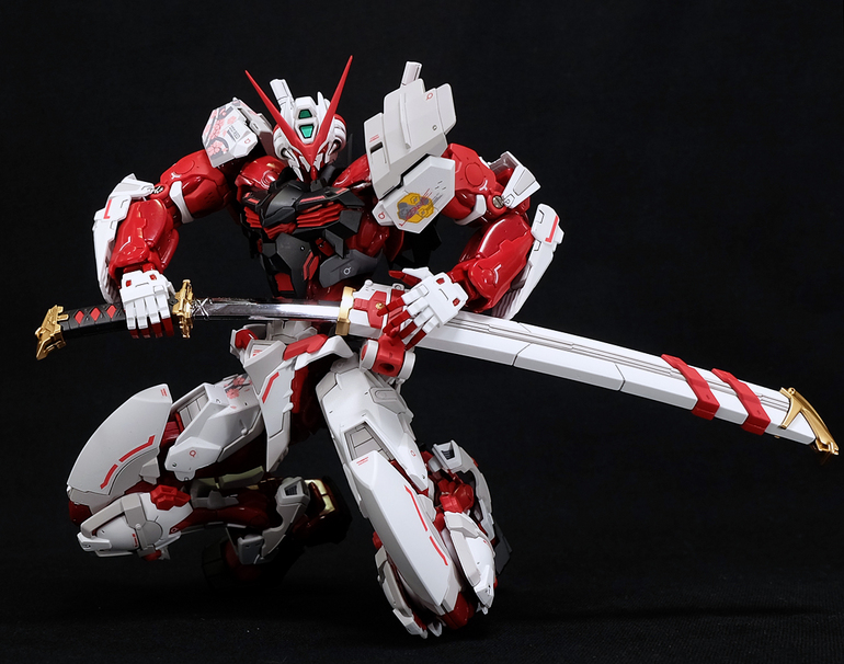 Painted Build: HiRM 1/100 Gundam Astray Red Frame