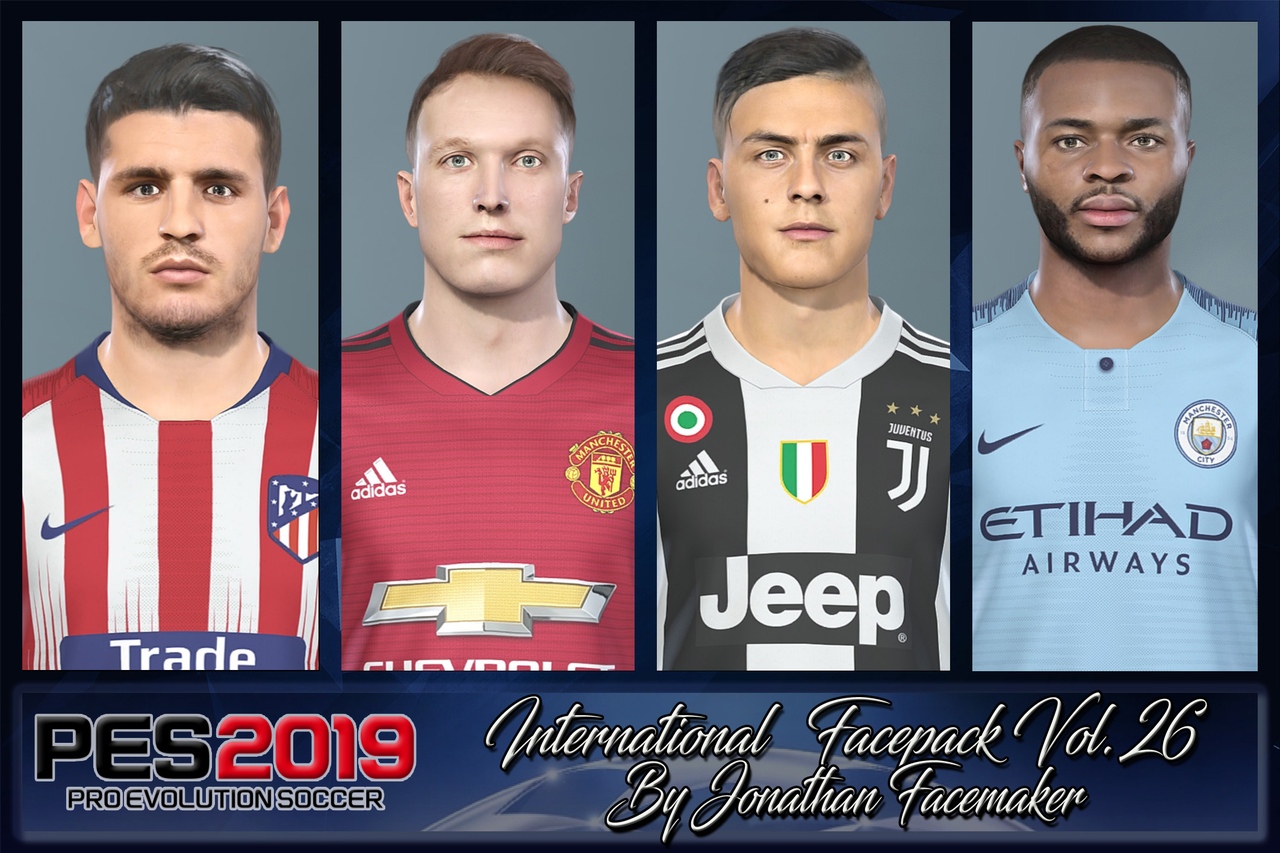 PES 2019 Facepack International vol 26 by Jonathan Facemaker ~ PES-ID | Download Gratis Patch ...