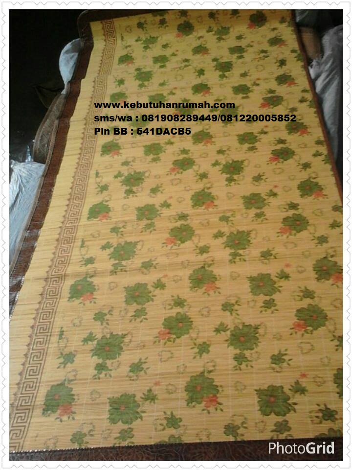 AGEN TATAMI TIKAR BAMBU ~ DISTRIBUTOR TIKAR BAMBU