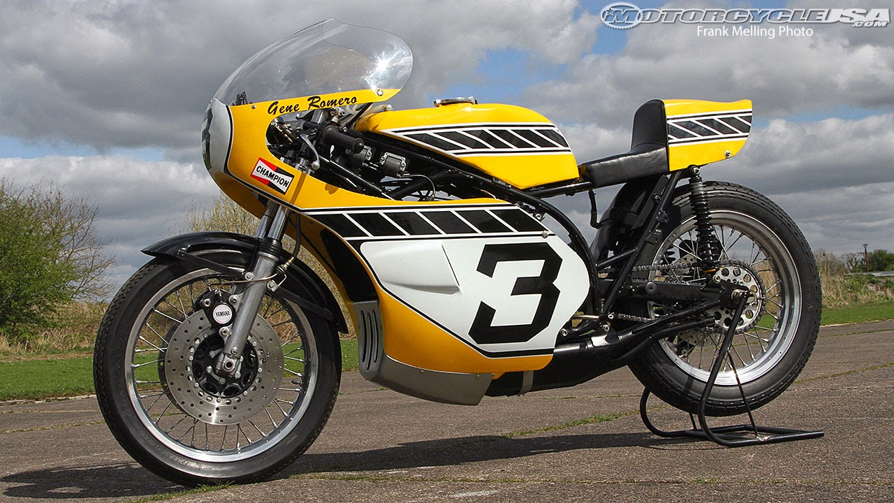 Racing Cafè: Yamaha TZ 750A Gene Romero 1974