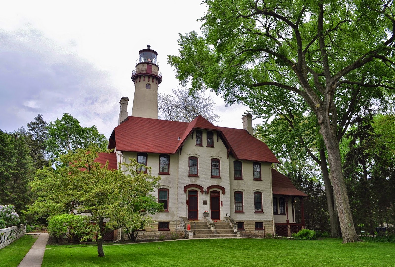 WC-LIGHTHOUSES: GROSSE POINT LIGHTHOUSE-EVANSTON, ILLINOIS