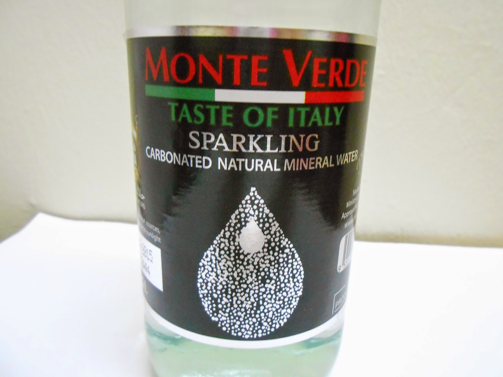 GREAT SKINandLIFE: REVIEW ON MONTE VERDE SPARKLING CARBONATED MINERAL WATER