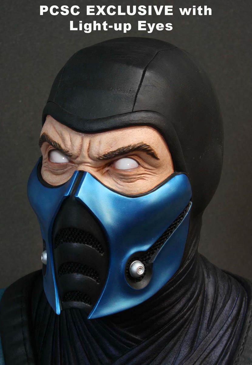 Idle Hands: Sub Zero Mortal Kombat Life Size Bust Premiering at Comic-Con