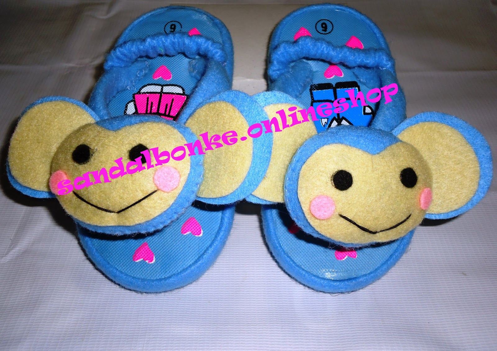 Sandal Boneka: sandal lucu,boneka,imut,cantik