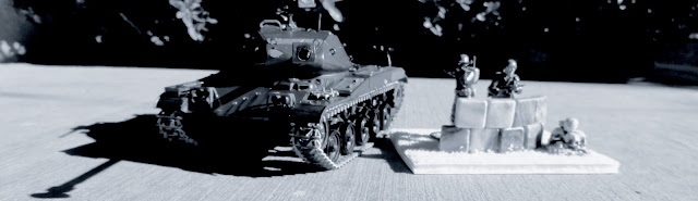 Warlite's Miniatures: M41 Walker Bulldog Tank Model