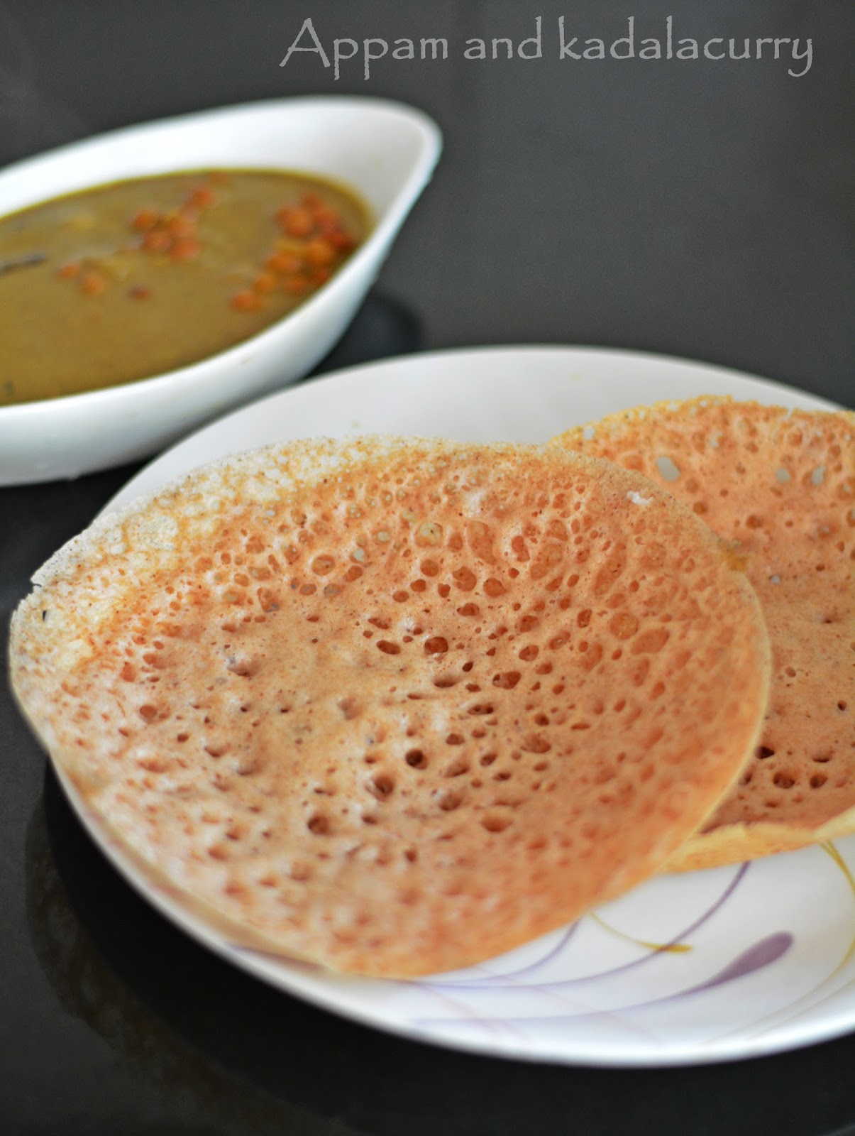 Simply cooking kitchen: Appam and Kadala curry recipe