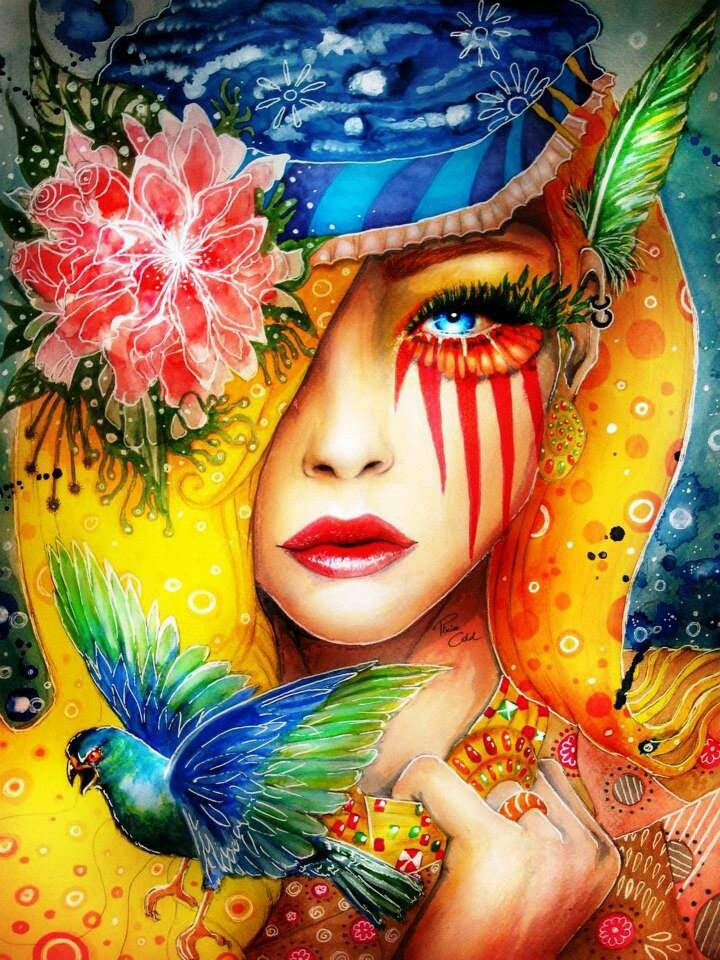 The Colorful White: Colorful Art