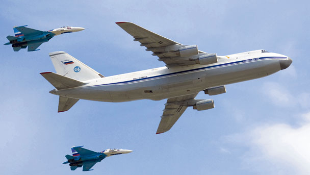Antonov An-124-300 "Ruslan" não faz parte dos planos futuros da Força ...