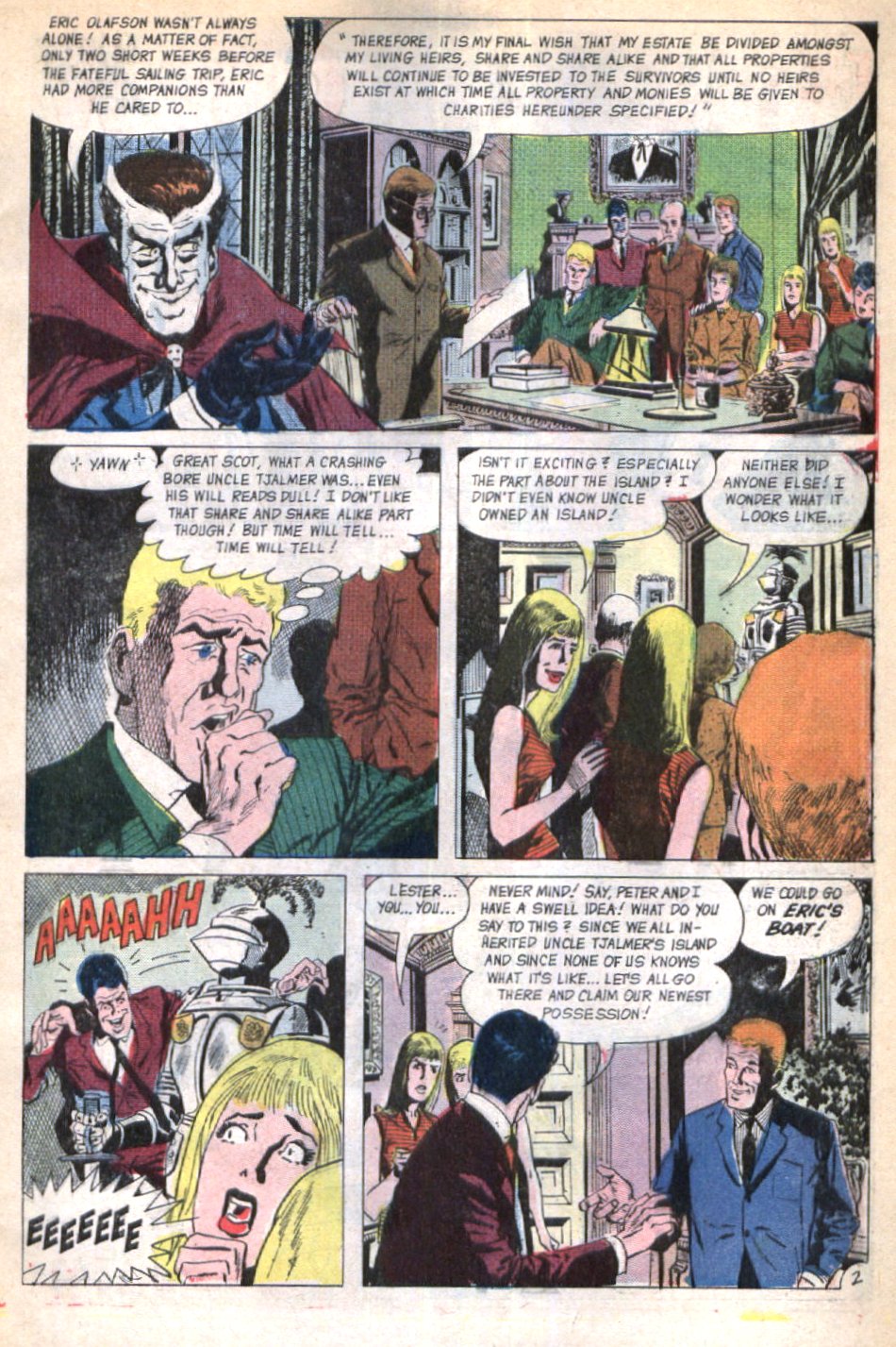 Diversions of the Groovy Kind: Amazed by Aparo: "The Phantom Crew" by ...
