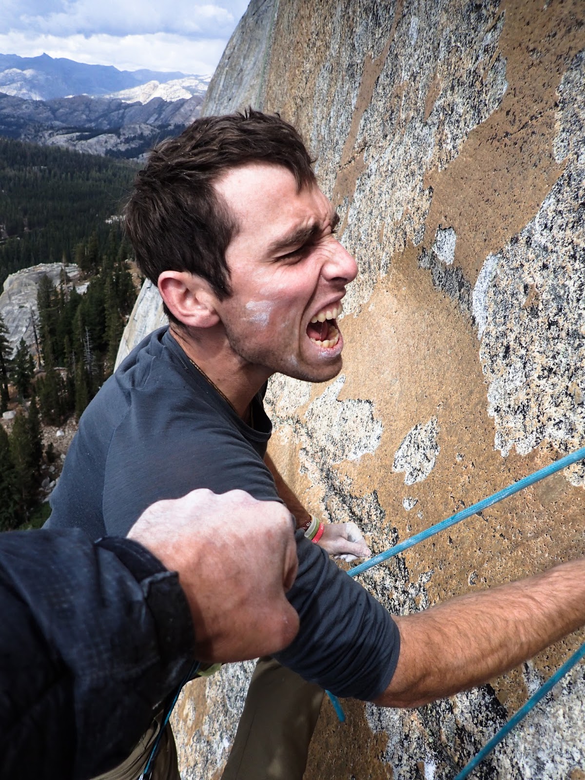 LOGAN CLIMBS ROCKS: Tuolumne 2016