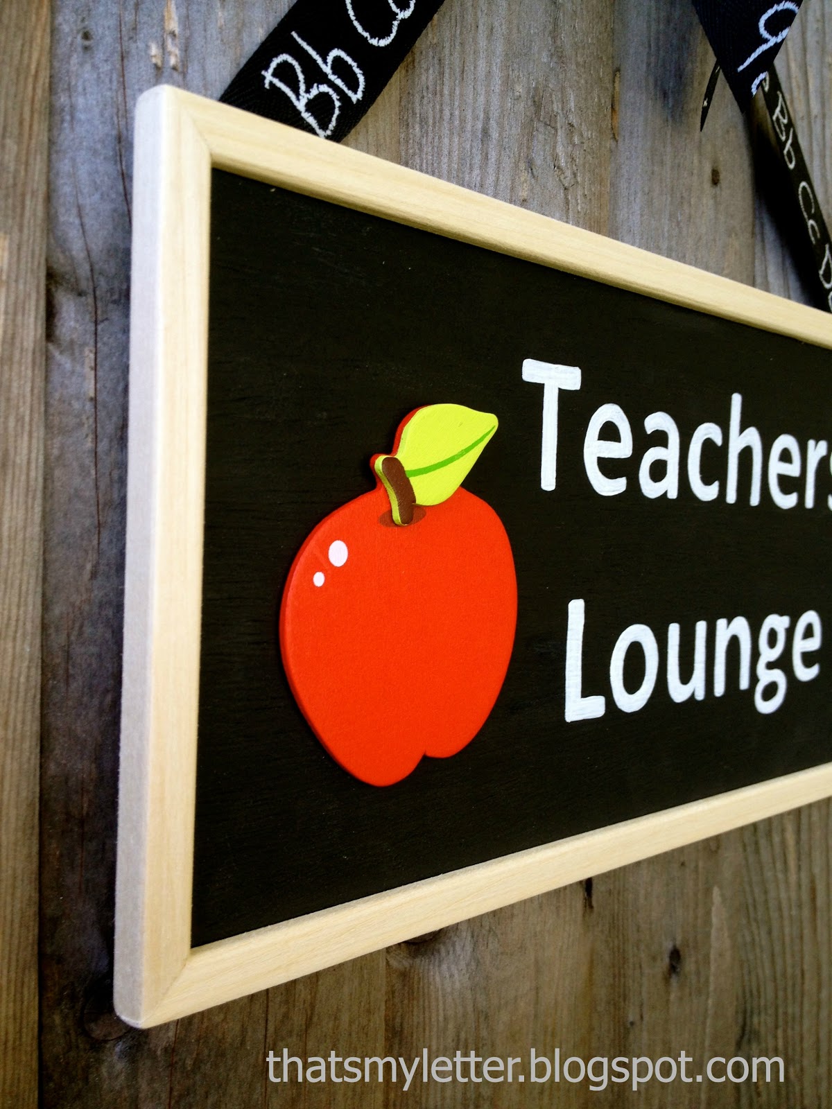 "T" is for Teachers Lounge - Jaime Costiglio