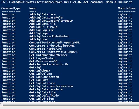 Rutherfords Sql Blog Powershell And Sql Sqlpsx