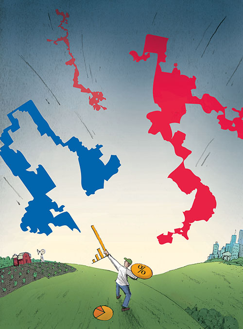 Daniel Baxter Art: Math Versus Politics