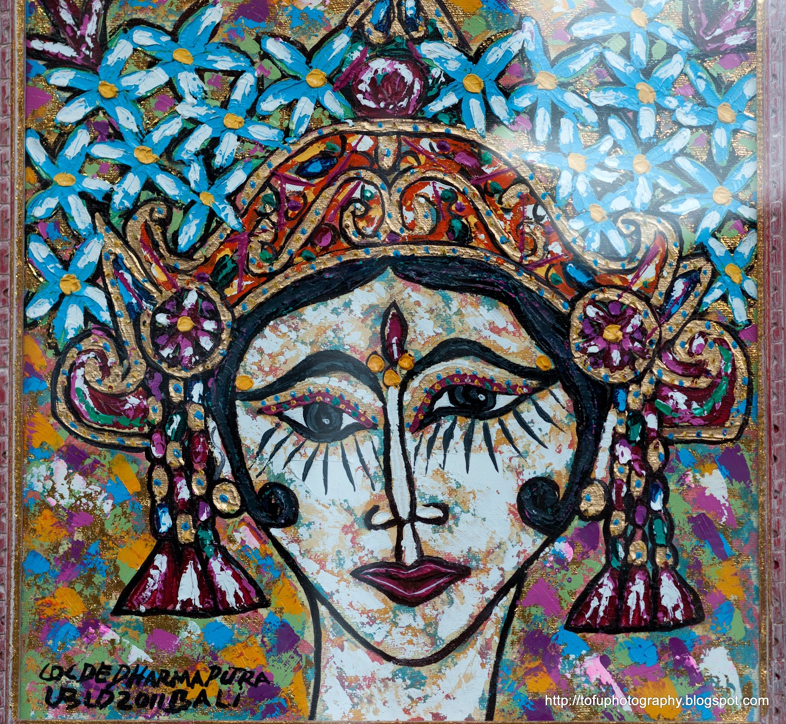 Tofu Photography: Balinese painting