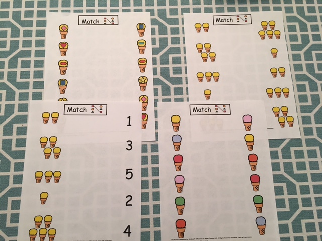 Autism Tank: Ice Cream Unit for ESY, Summer School, or Home