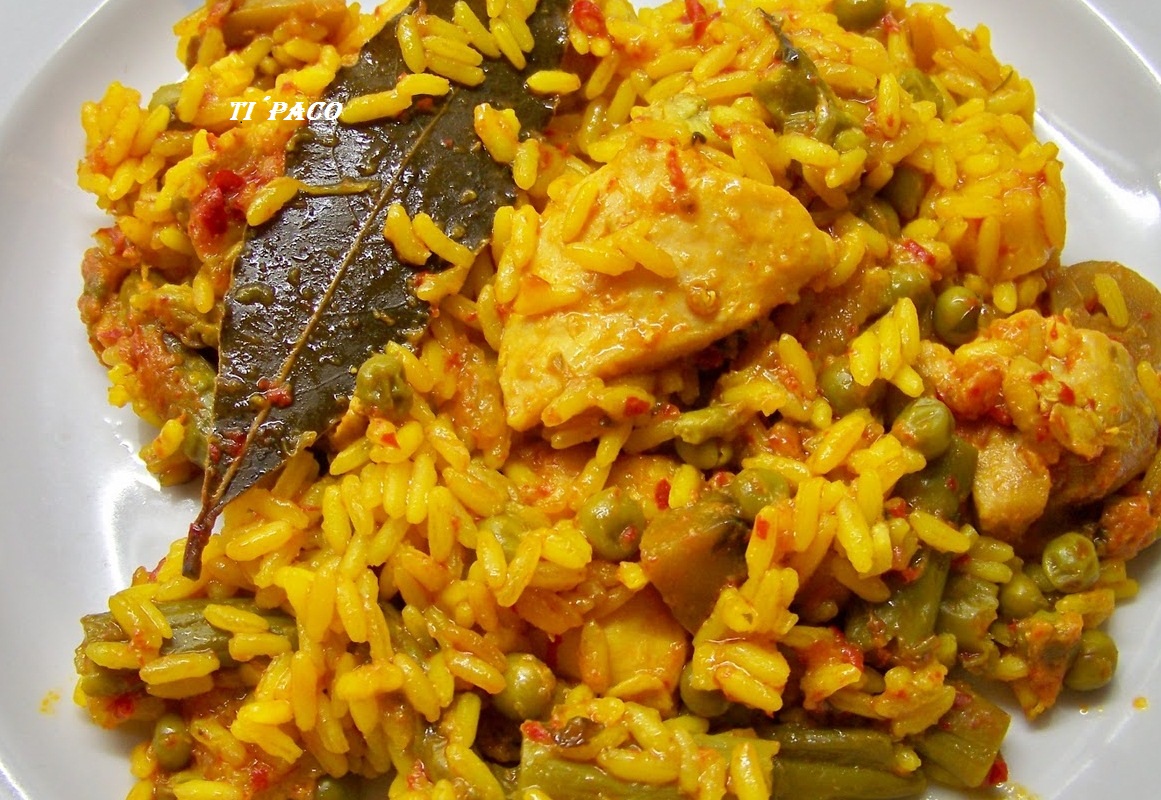 LAS RECETAS DEL TI` PACO: ARROZ AMARILLO CON CARNE