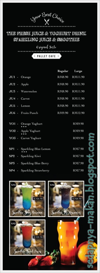 Food Review: Pallet Cafe Sungai Petani, Kedah / Blog Nurin Irsalina