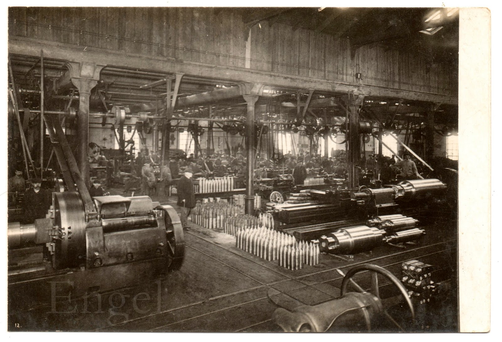 Great War Postcards: German Munitions Factory