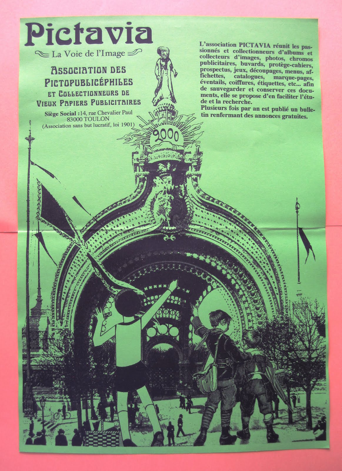 PICTAVIA: Accès PICTAVIA Numéros 1 à 40. "La voie de l'image" a l ...