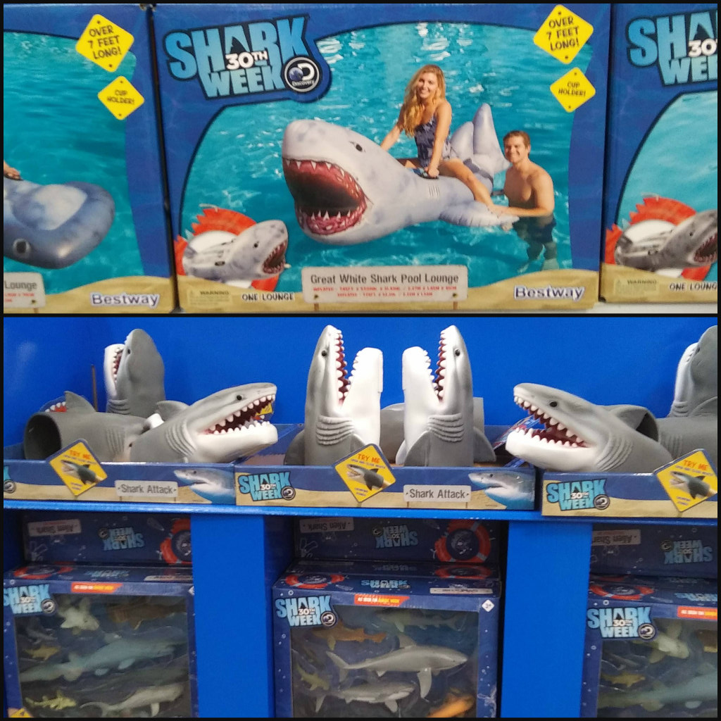 Happier Than A Pig In Mud: Deviled Eggs for Shark Week and other shark ...