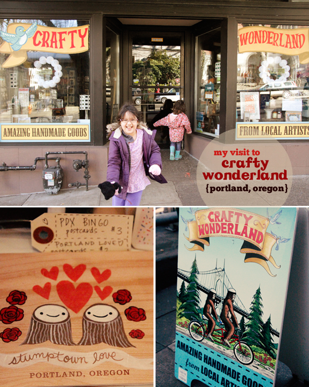 Visiting Crafty Wonderland in Portland - Cathy Crafts