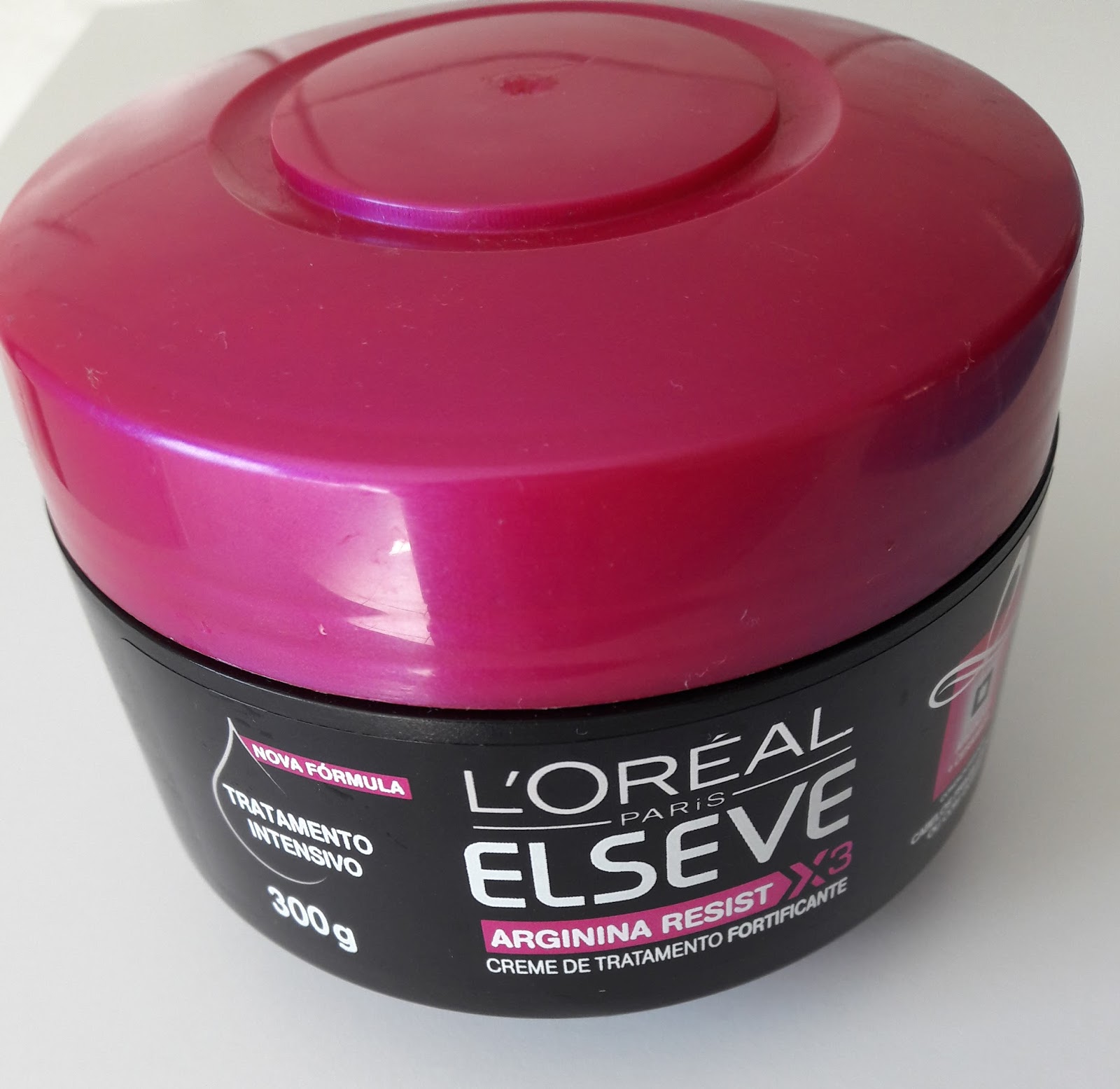 Ah vai, Me conta!: MÁSCARA ELSÉVE ARGININA RESIST X3 (ROSA) | RESENHA