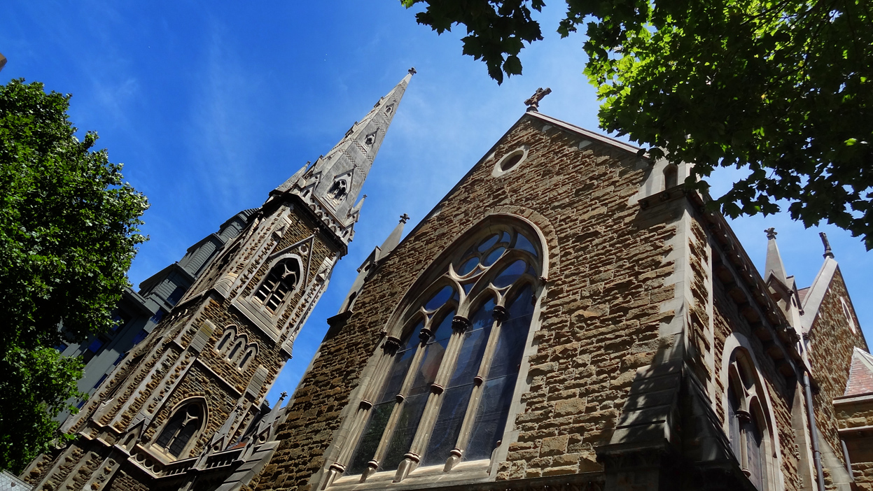 MAP: SCOTS' CHURCH MELBOURNE