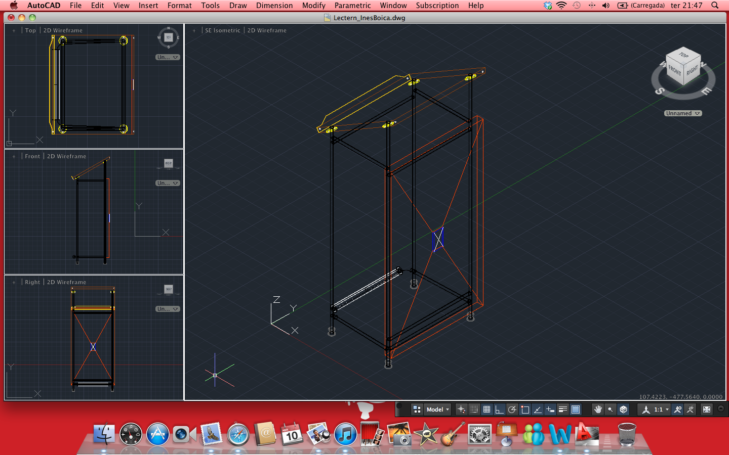 Inês Boiça - Desenho Computacional do Design: Pormenor em 3D AutoCad ...