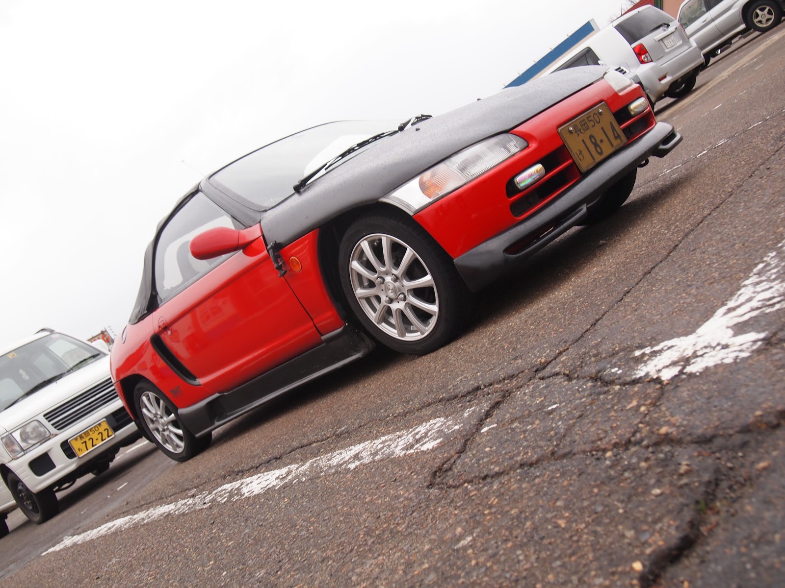 Little Red Monster: Honda Beat in Nagaoka, Japan