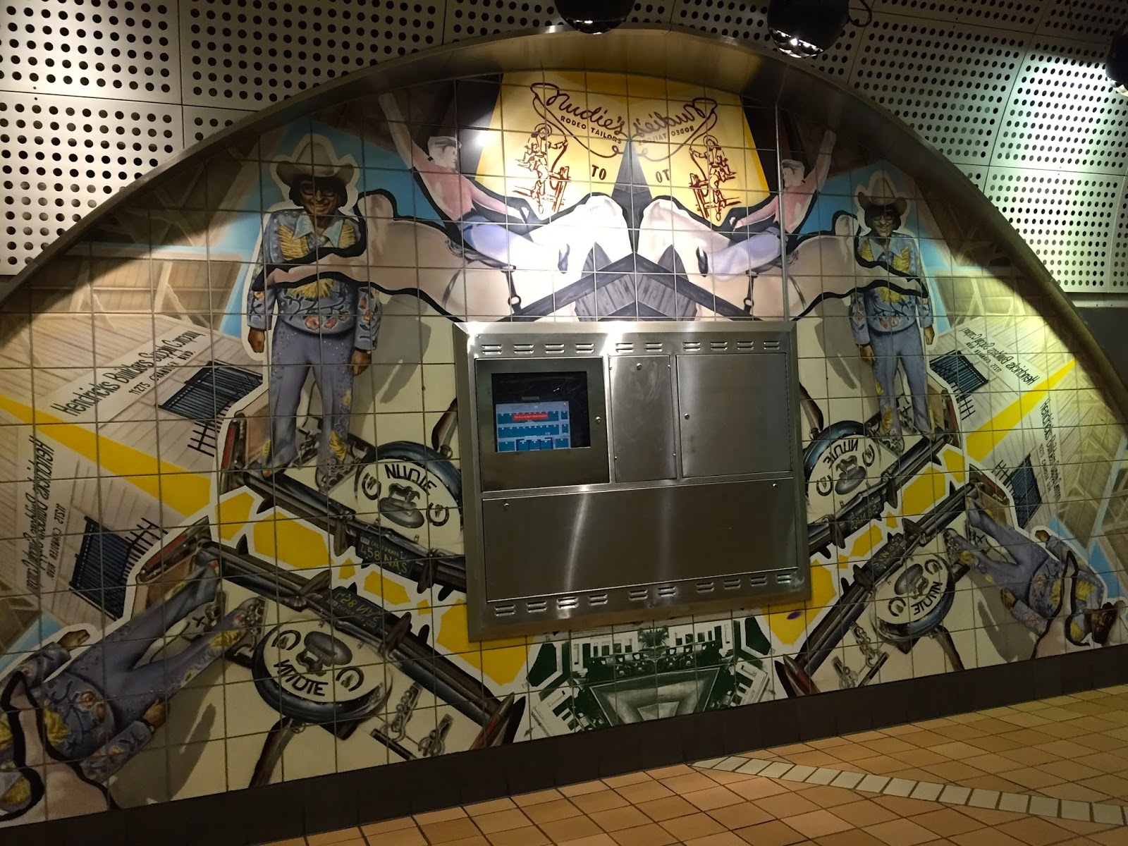 Within My Means: LA Metro Red Line Tour - NoHo Station