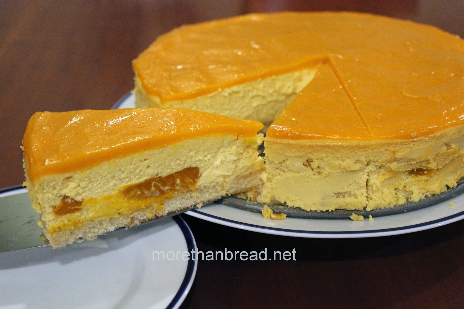 More Than Bread: Mango Cheesecake (Baked) 芒果芝士蛋糕