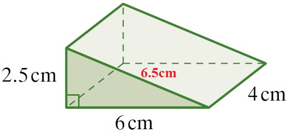 Year 10 Maths: Surface Area of Prisms - Using Pythagoras' Theorem