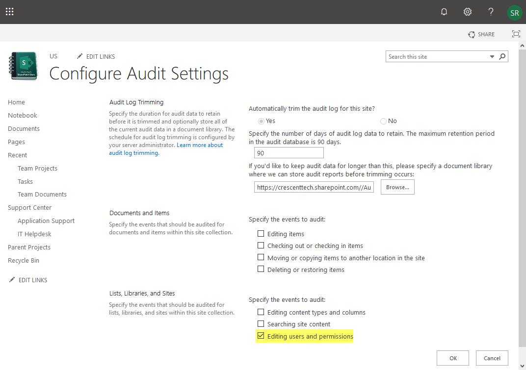 SharePoint Online: Find Permission Changes using Audit Reports ...
