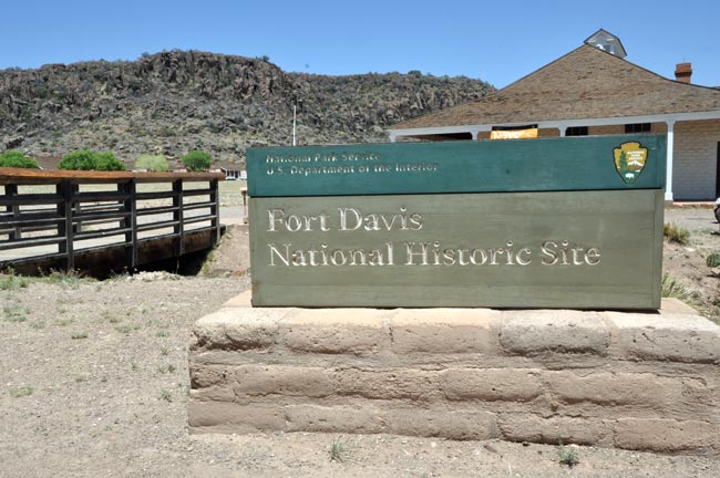 One Dusty Track: Postcard from a Frontier Fort - Ft. Davis, Texas