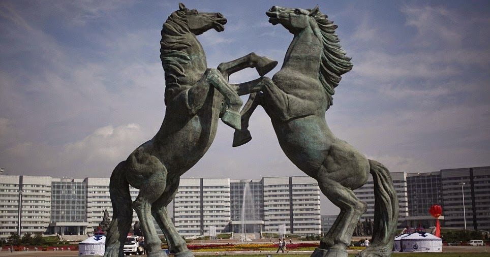 Deserted Places: Ordos, China: The world's largest ghost town