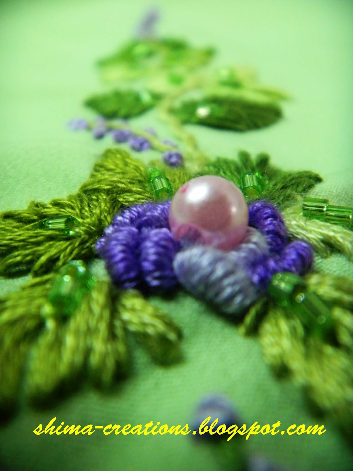 Shima Hasim The Art of Embroidery and Needlework: Sulam Paris