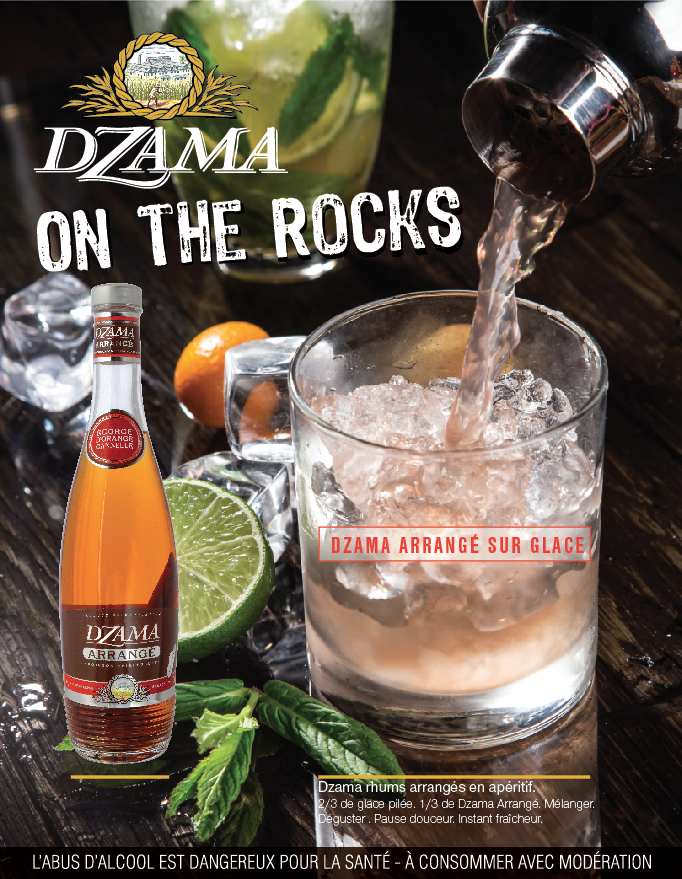 Dzama, rhums arrangés : insertion presse magazine | Publicité et ...