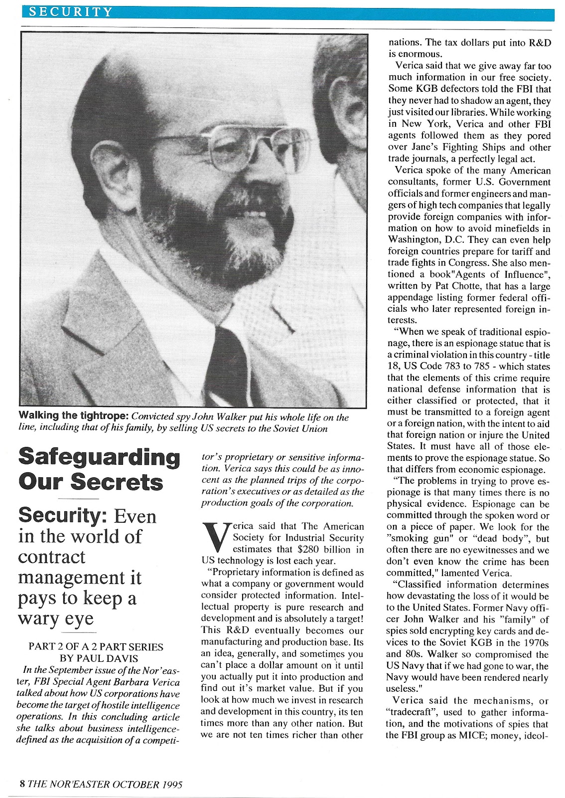 Paul Davis On Crime: Inside Government: The FBI Warns Against "Friendly ...