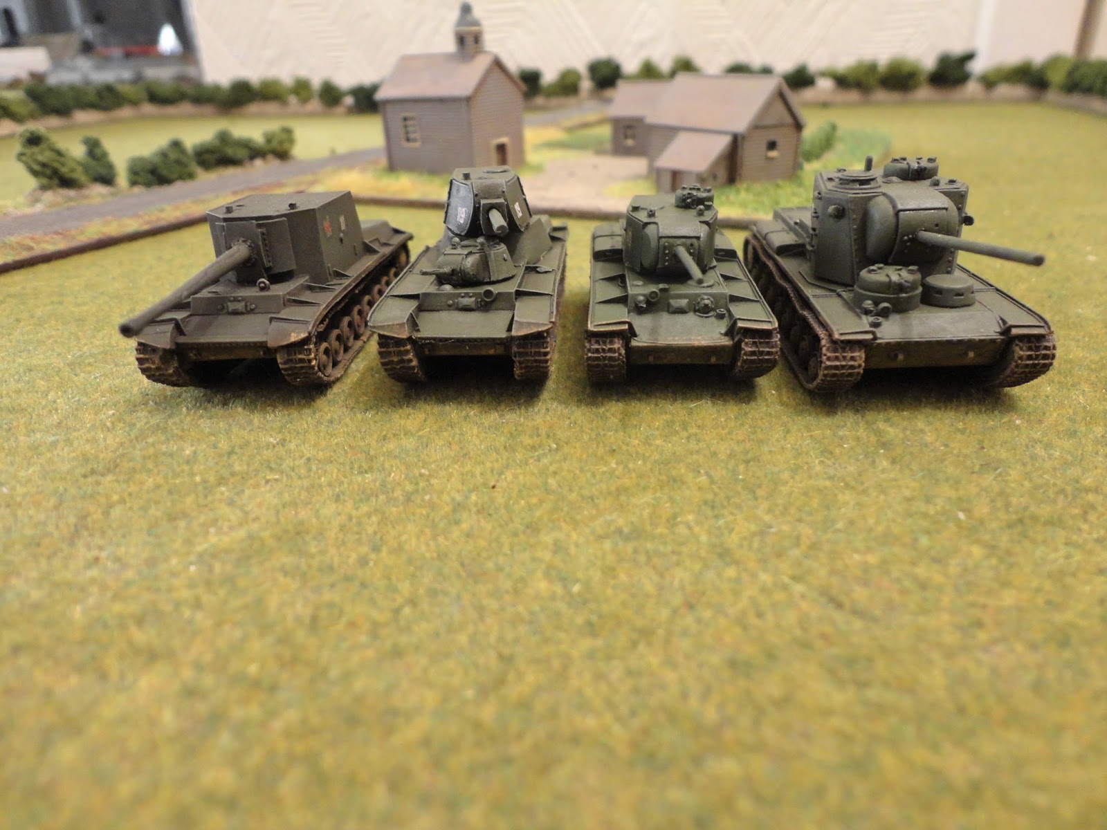 10/ 12mm WW2 and 6mm Napoleonic gaming: KV-220 "Russian Tiger" Super ...