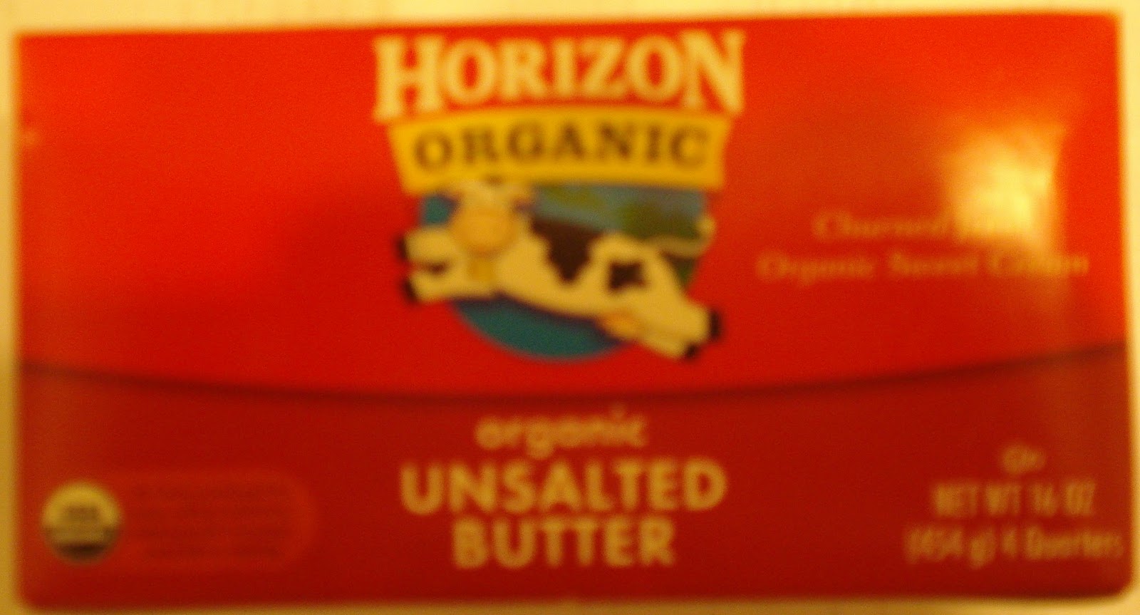 Just JoeP: Horizon Organic Unsalted Butter
