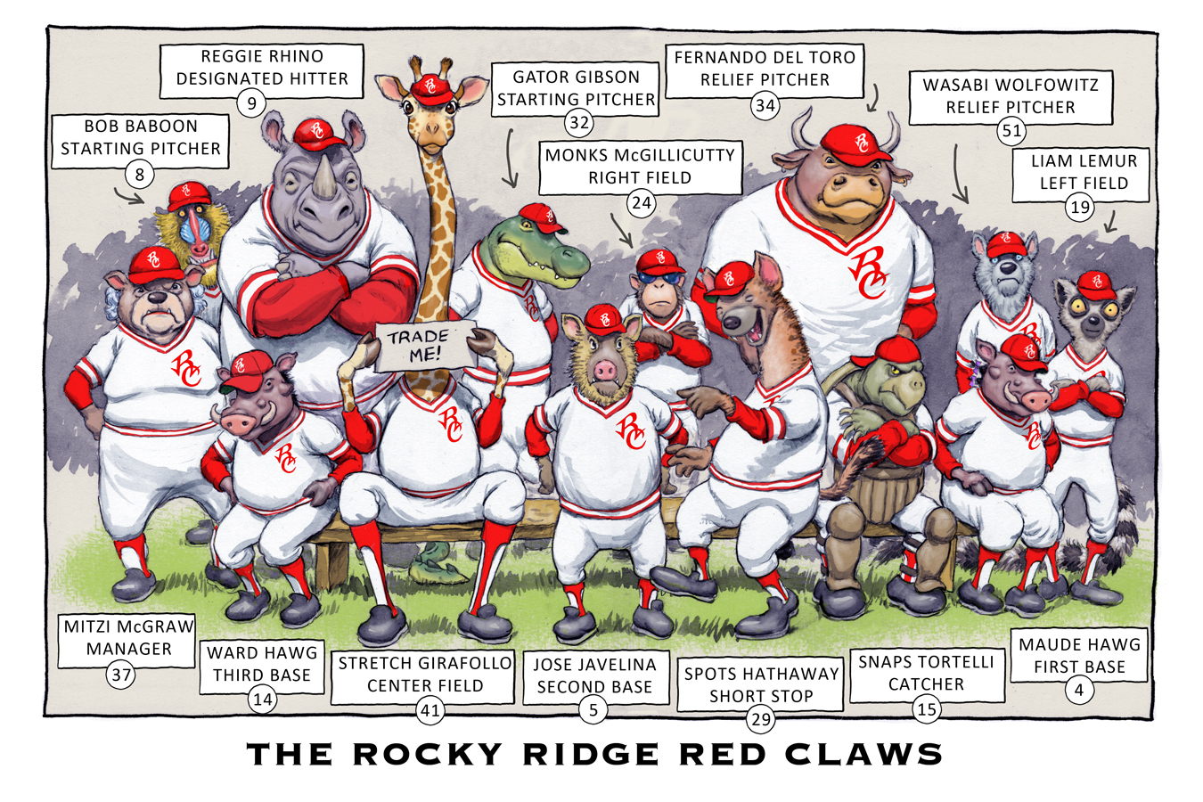 A GEEK DADDY: Fuzzy Baseball by John Steven Gurney