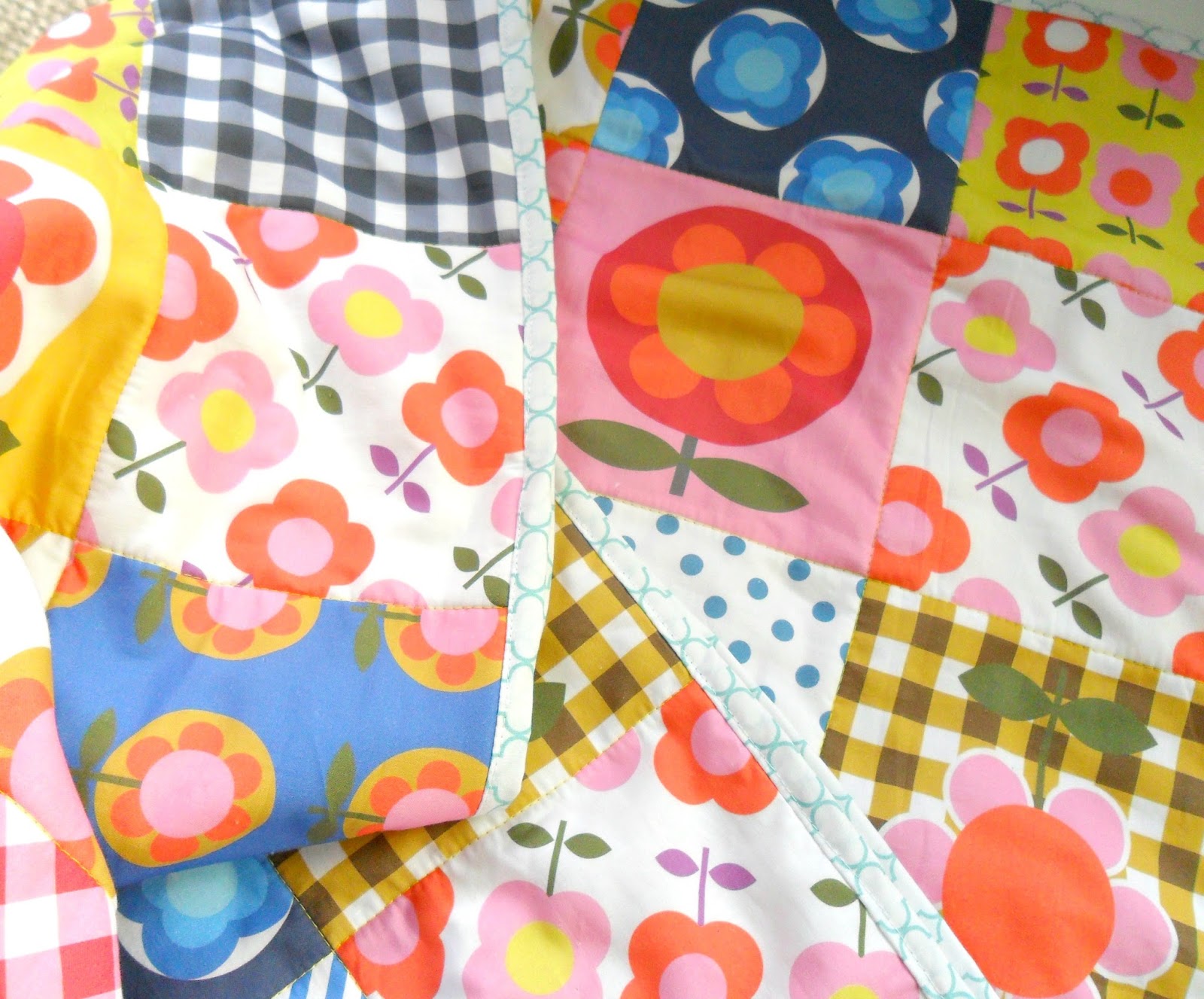 Teawagontales: Patchwork panels...