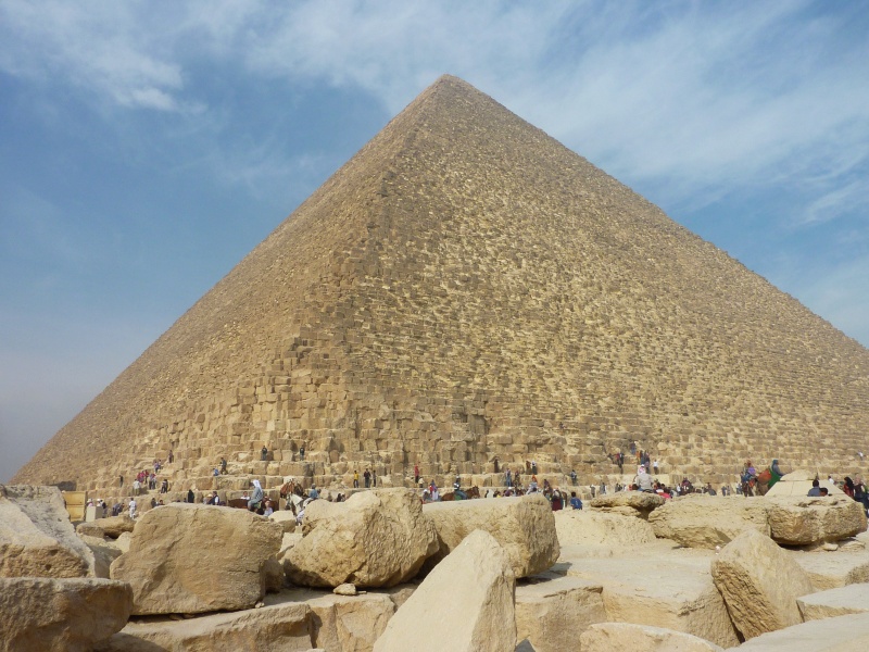 Naturwunder ...: Wie wurde die Cheops-Pyramide erbaut - eine neue Idee...