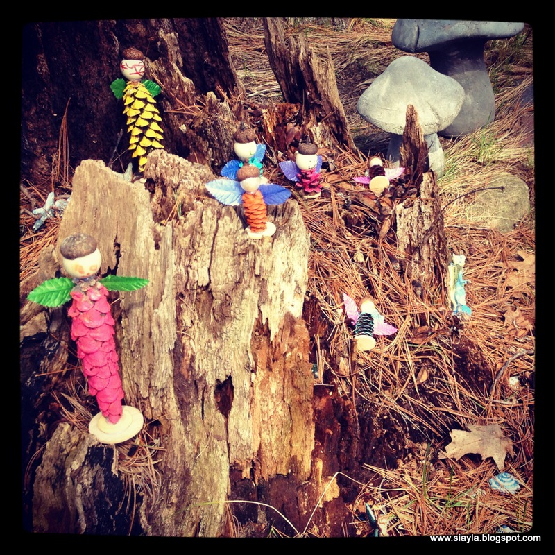 Imagination Station: DIY Pine Cone Fairies