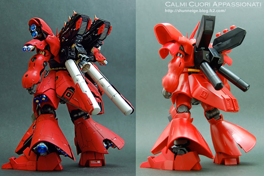 Custom Build: HGUC 1/144 MSN-04 Sazabi "Detailed"
