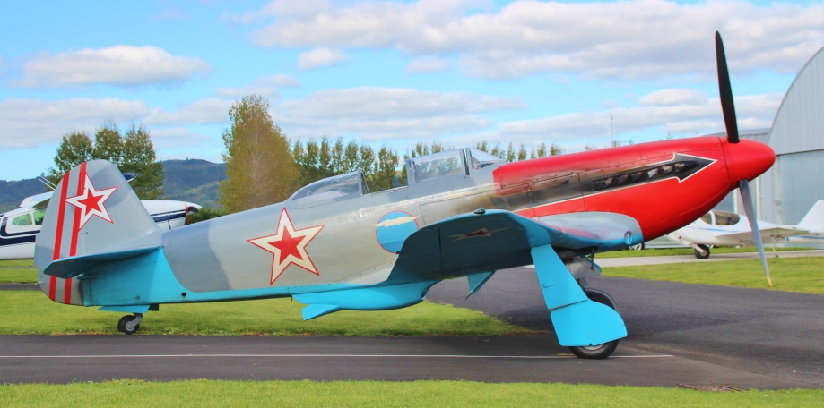 NZ Civil Aircraft: Yak 3M ZK-VVS